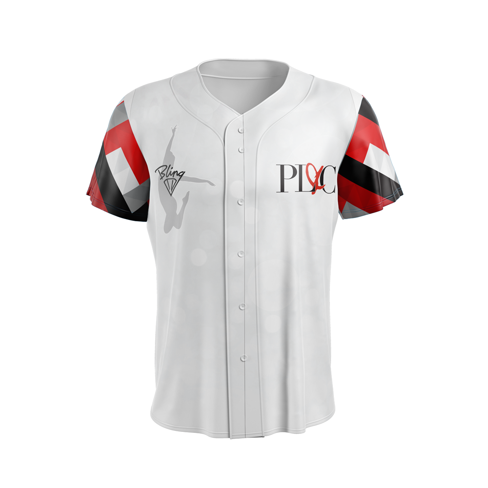 Paloma Limas Dance School - Baseball Top by Bling