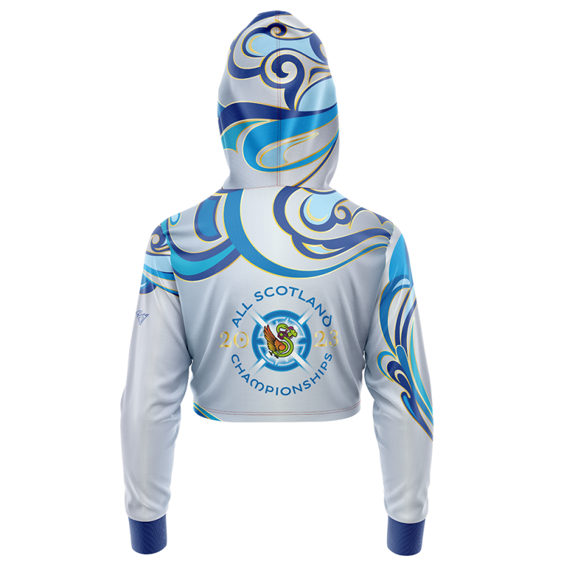 NEW ALL SCOTLAND CHAMPIONSHIPS 2023 Crop Hoodie - Bling Merch