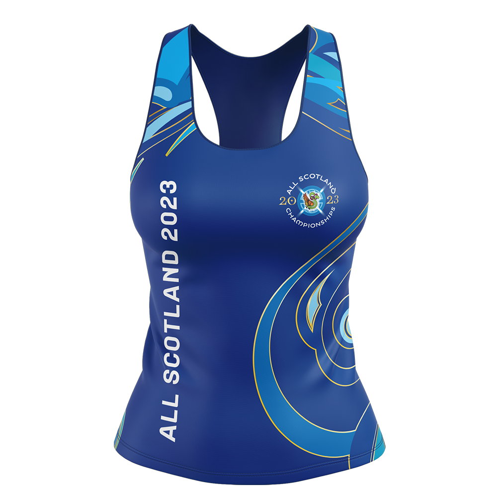 ALL SCOTLAND CHAMPIONSHIPS 2023 Singlet New Style - Bling Merch